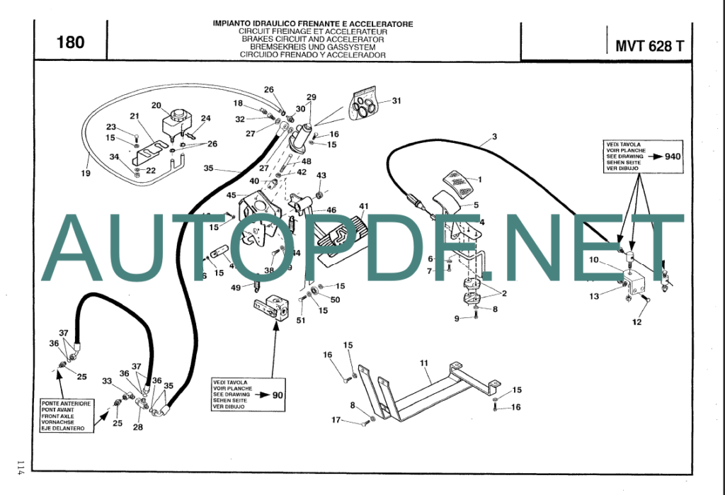 MVT 628T COMFORT LINE PARTS MANUAL - AutoPdf