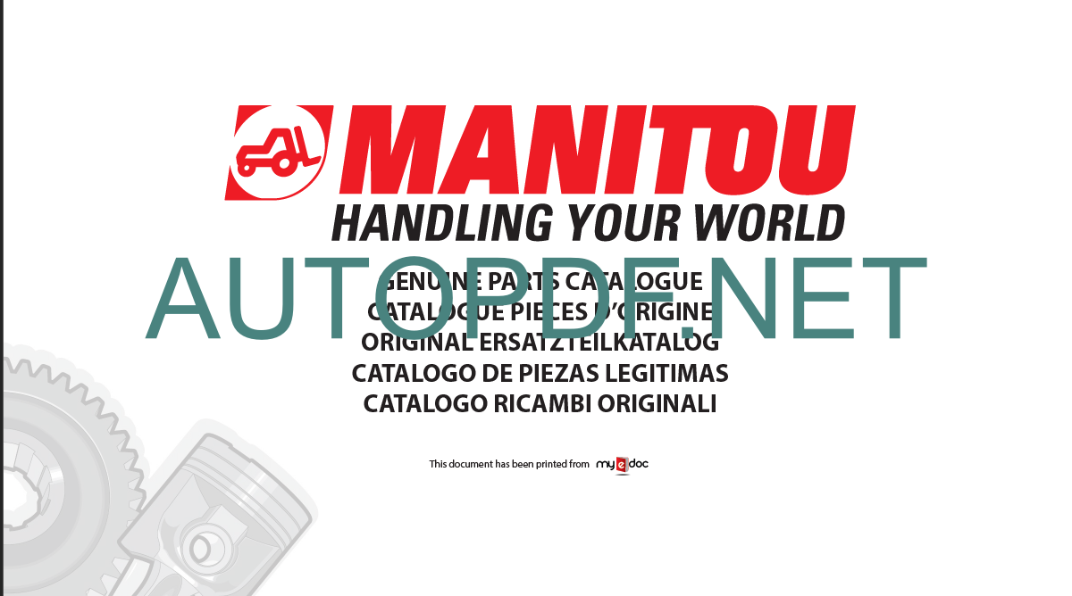 MVT 1230LS PARTS CATALOGUE - AutoPdf