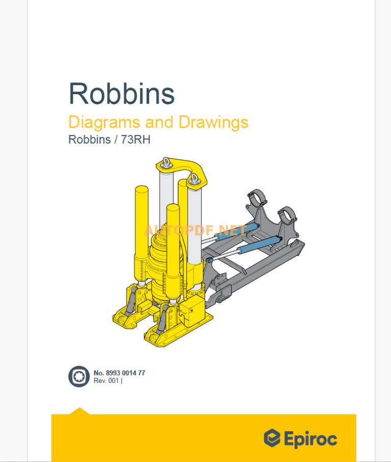 Epiroc Robbins/73RH Diagrams and Drawings Manual - AutoPdf