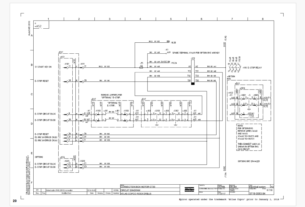 Epiroc Cabletec CT20 Diagrams and Drawings Manual - AutoPdf