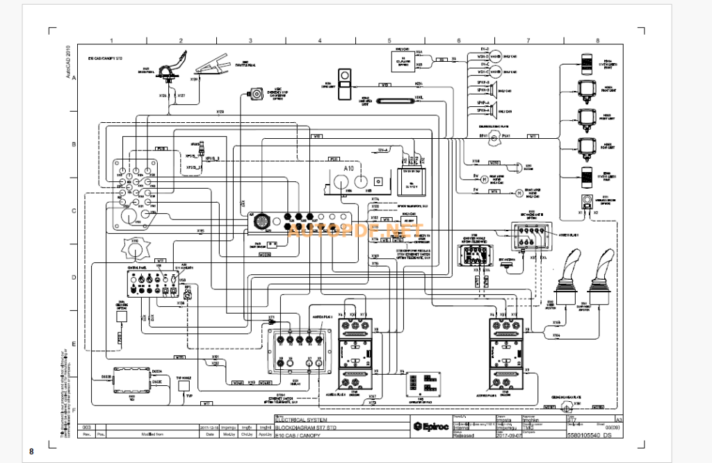 Epiroc Scooptram ST7LP Battery Diagrams and Drawings Manual - AutoPdf