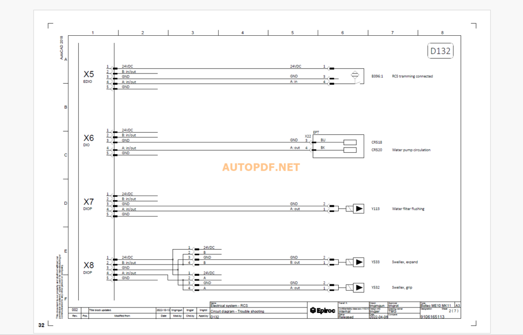 Epiroc Boltec M Diagrams and Drawings Manual - AutoPdf